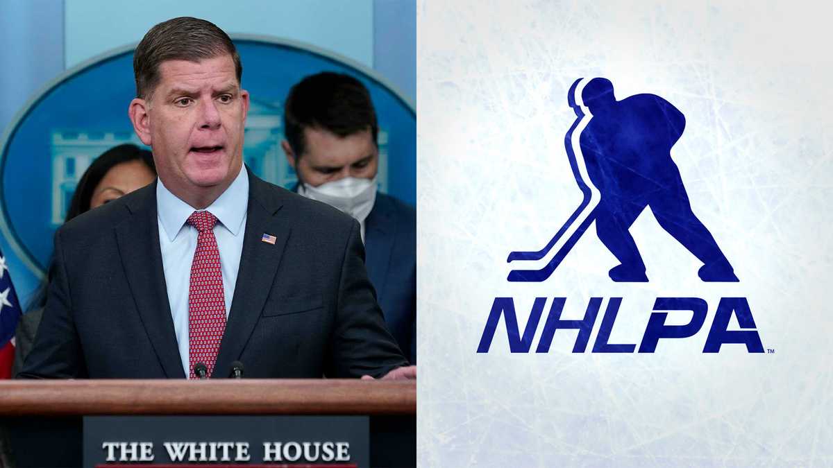 Marty Walsh leaving Biden's cabinet to lead NHLPA