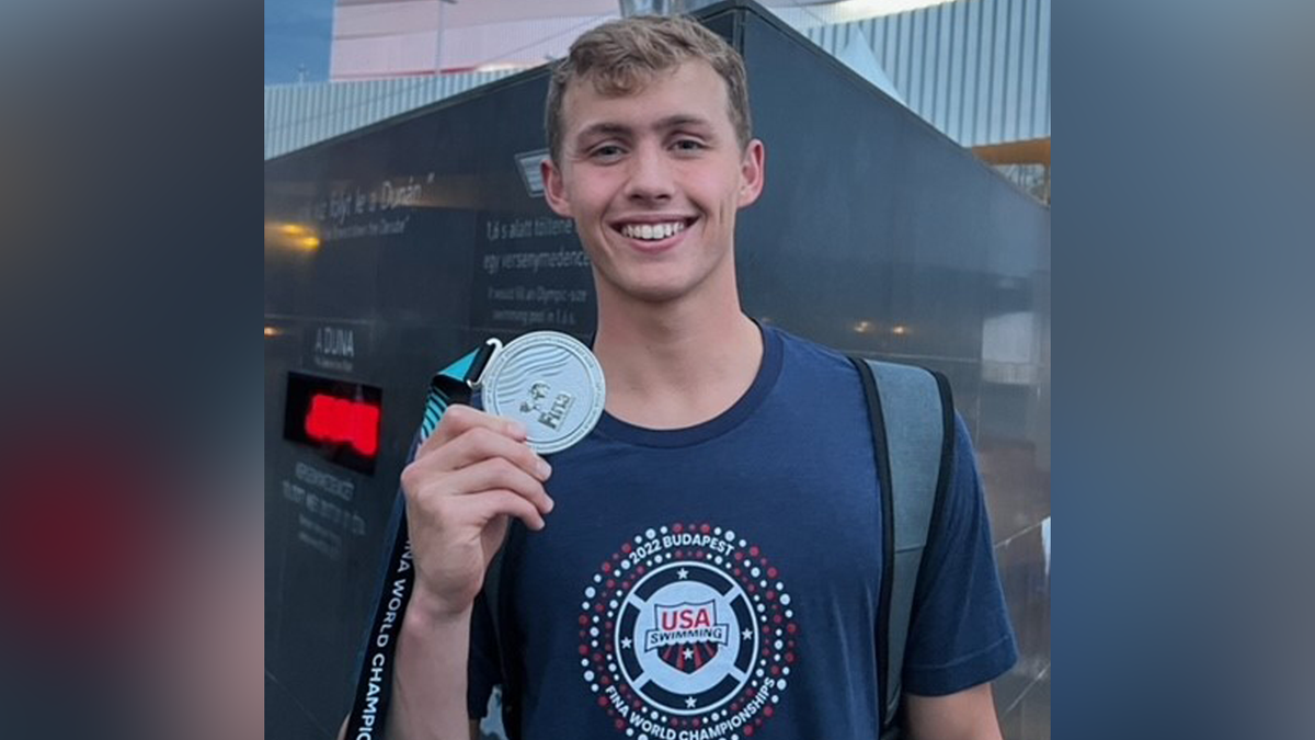 Mason alumni swimmer brings home 2 silver medals for Team USA