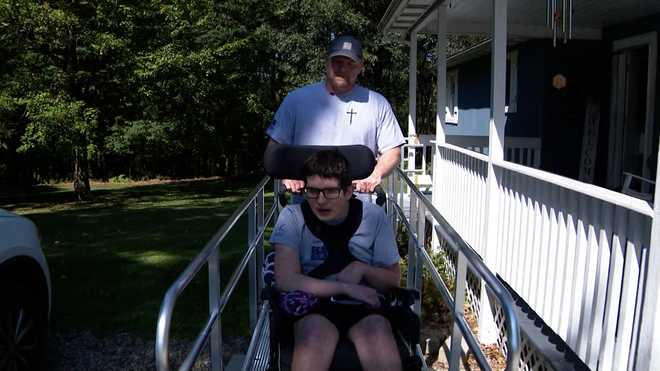 Mason Martin learning to write, stand, speak again after Karns City ...