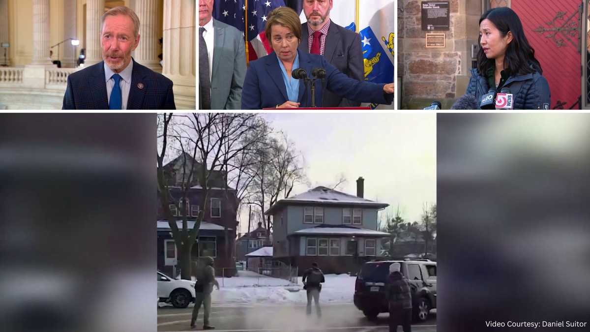 Massachusetts leaders dispute federal account of Minneapolis ICE shooting