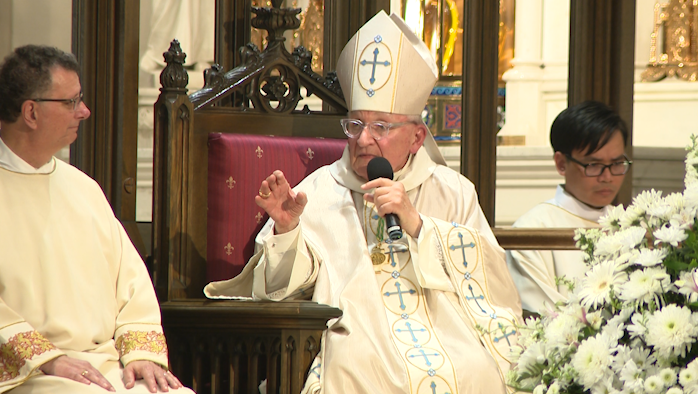 Pittsburgh Catholics celebrate Bishop David Zubik with special Mass