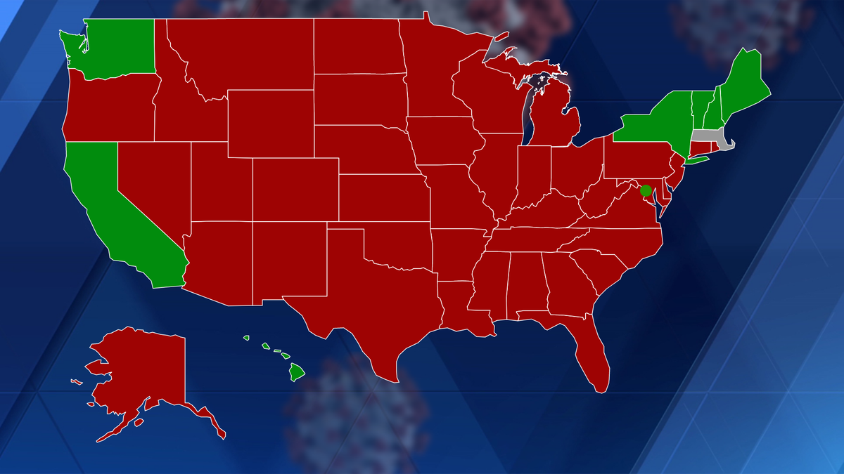 Two Northeast states added to Massachusetts travel order requiring ...
