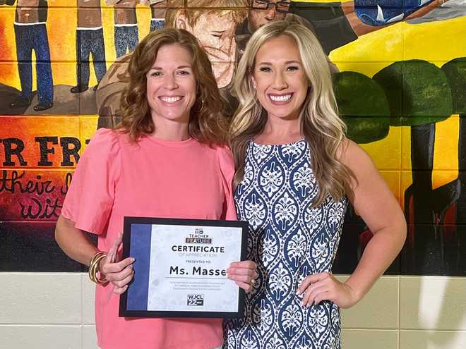 Lauren Massee creating a safe space at William James Middle