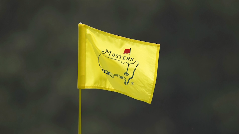 Day 1 of the Masters Tournament, play suspended due to darkness