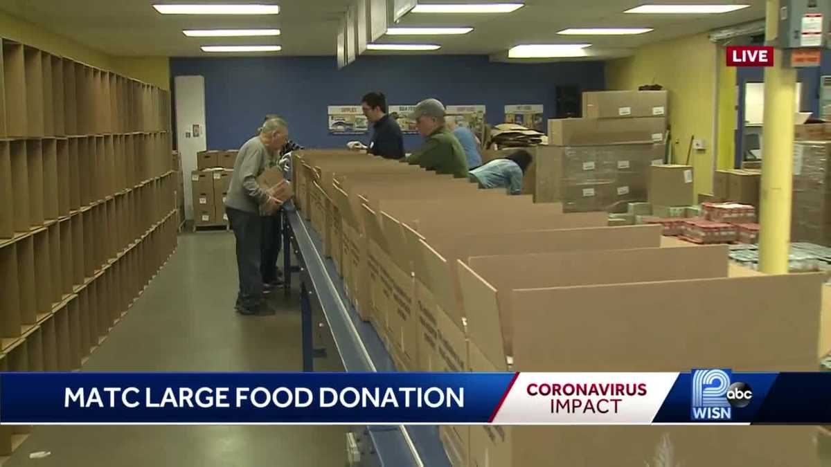 MATC donates food to Hunger Task Force