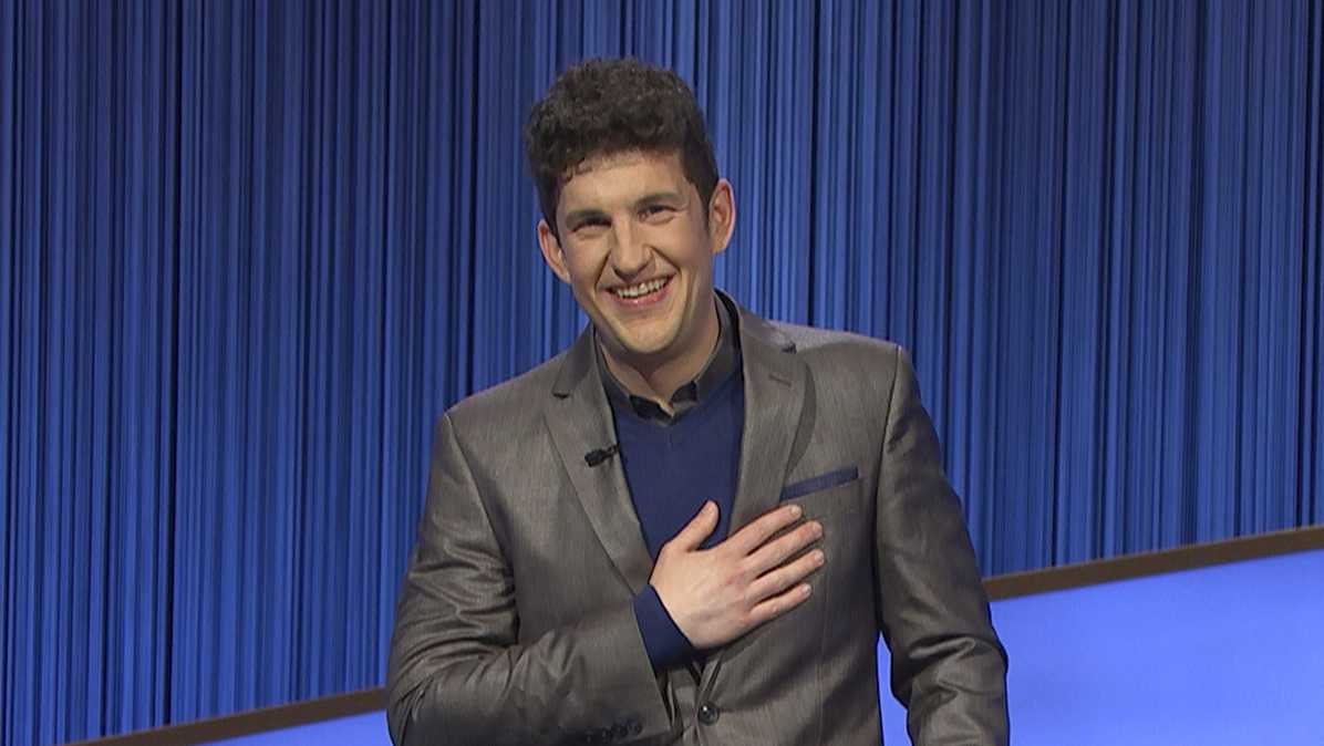Matt Amodio's history-making run on 'Jeopardy!' ends