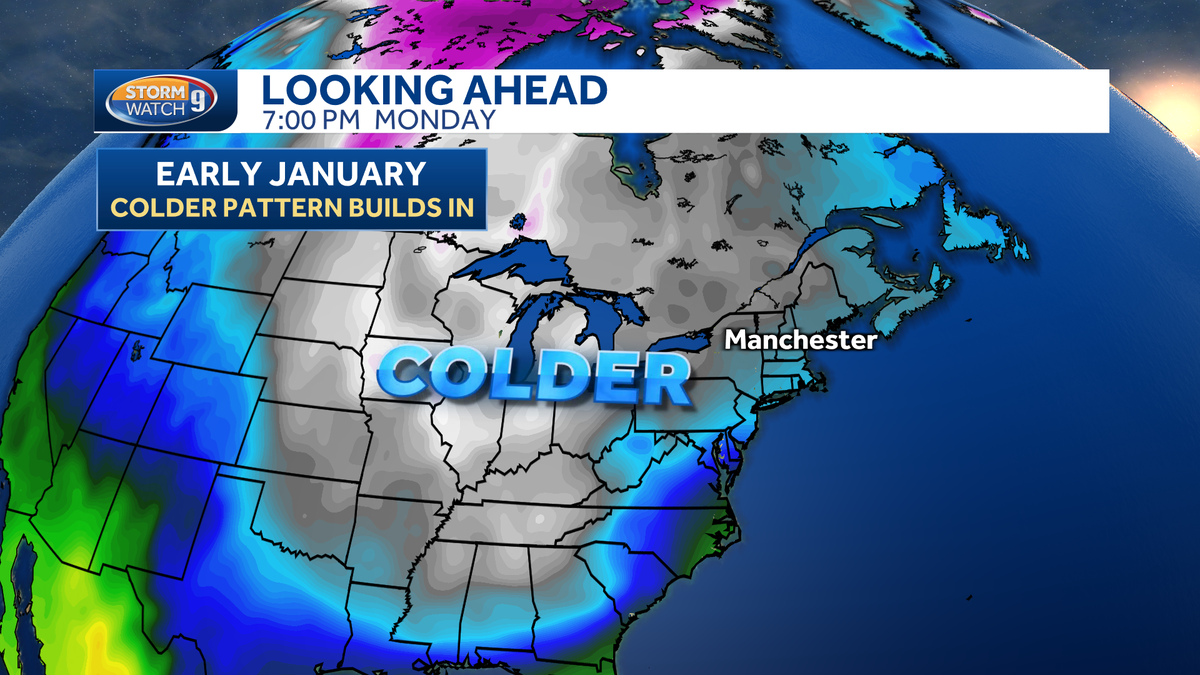 New Hampshire weather: Cold air mass for early January