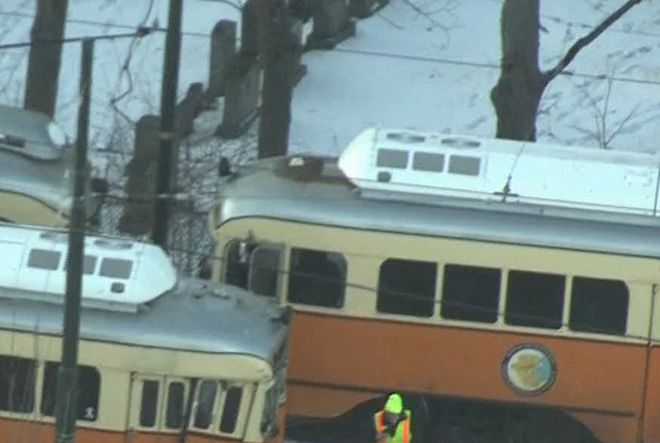 Driver distraction probed as possible cause in Mattapan Trolley collision