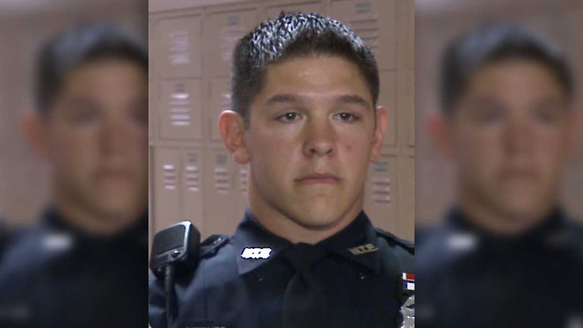 Fallen Milwaukee officer married at Miller Park