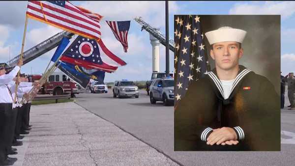 Max Soviak: Remains of sailor lost in Afghanistan return to Ohio