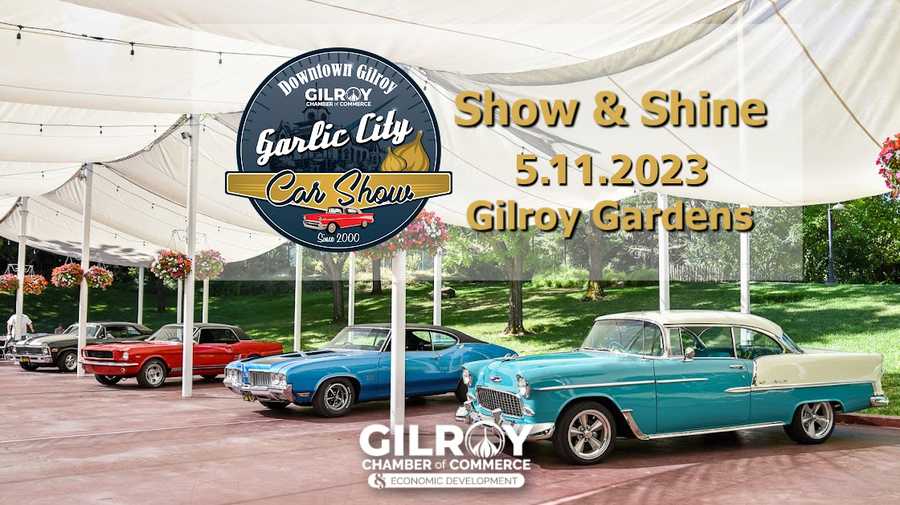 'Show & Shine' kicks off car show season at Gilroy Gardens