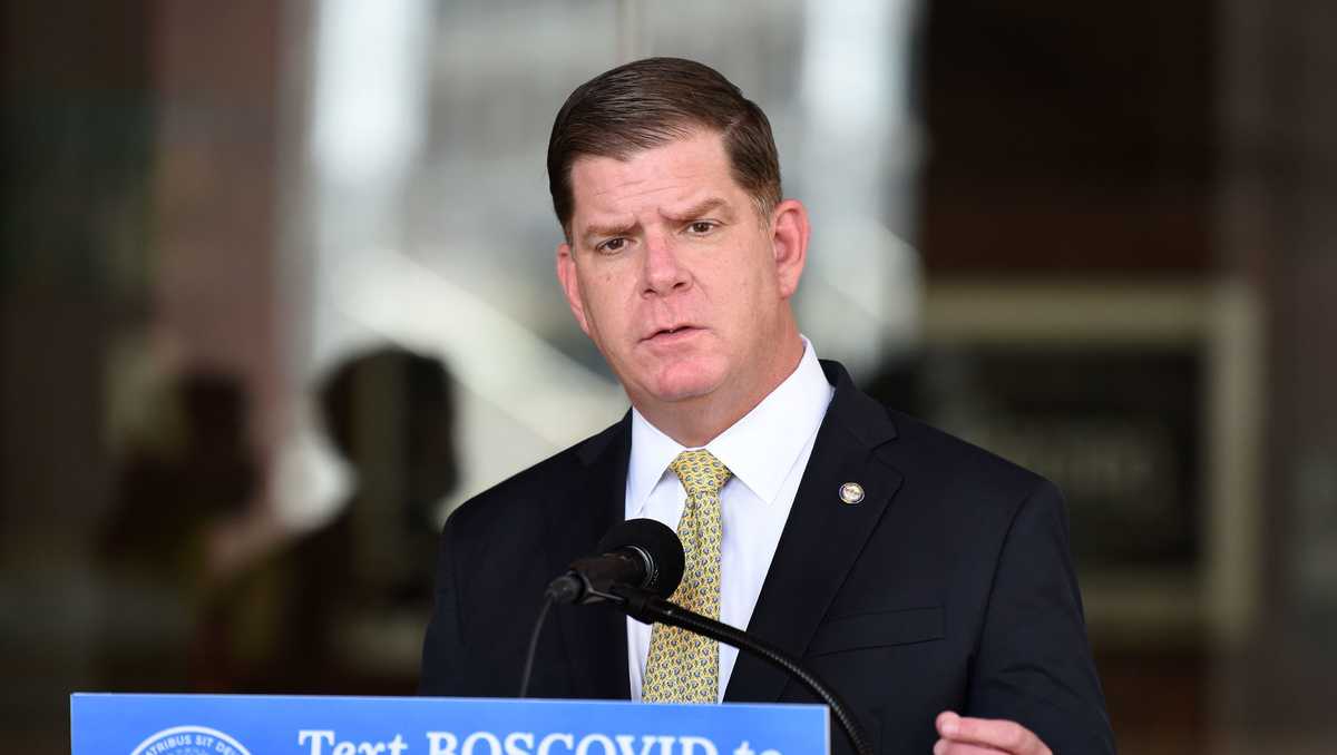 Mayor Walsh presents briefing on Boston's response to COVID-19