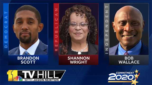 Baltimore mayoral candidates face questions on 11 TV Hill