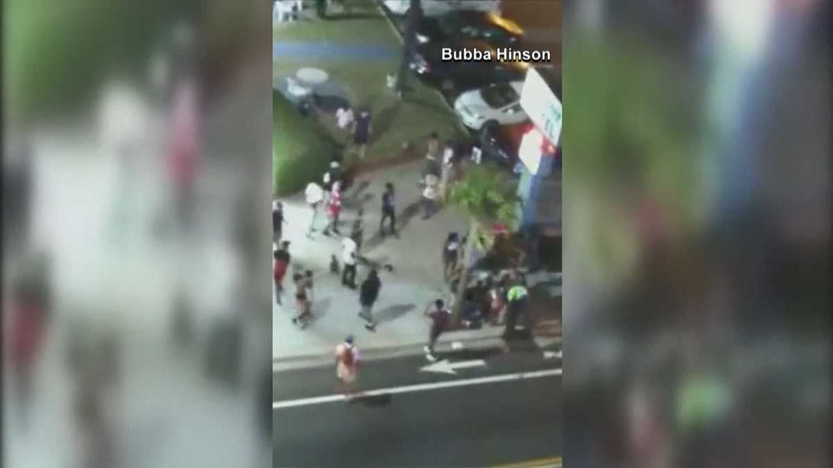 Facebook Live captures shooting on Ocean Boulevard in Myrtle Beach