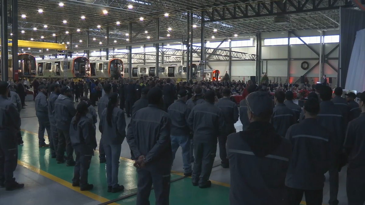 Inside the factory building the next generation of Orange and Red Line ...