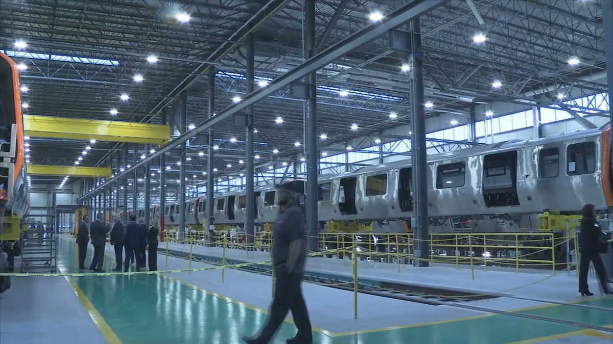 Inside the factory building the next generation of Orange and Red Line ...