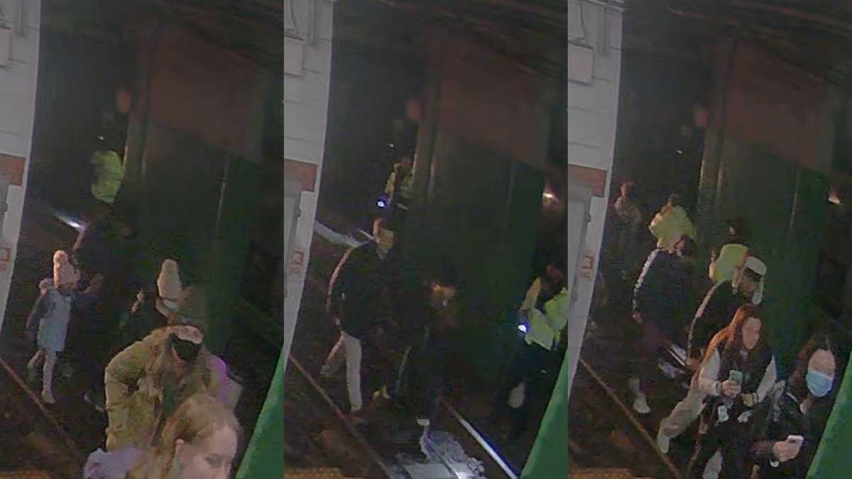 Green Line passengers evacuated through tunnels, surveillance video shows