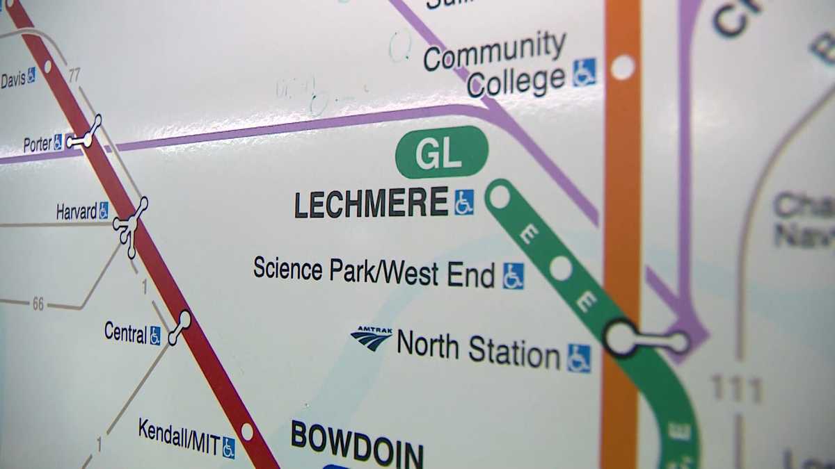 Most MBTA subway maps not updated after $2 billion Green Line extension ...