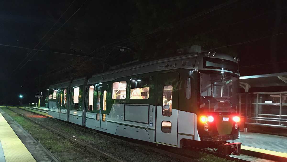 New Green Line car gets rolling for the first time