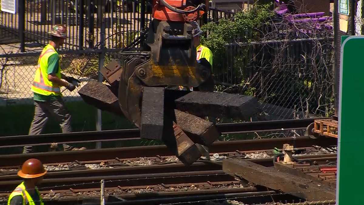 Construction equipment derails twice in Orange Line shutdown