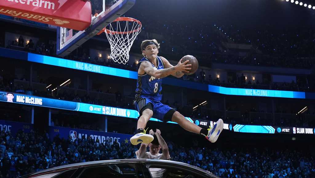Mac McClung pulled off 4 perfect dunks for NBA dunk contest win