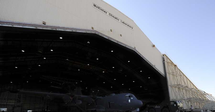 No injuries in Air Force base explosion