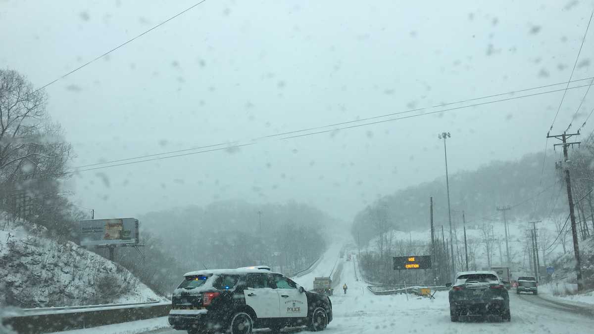 McKnight Road reopens after being closed due to weather