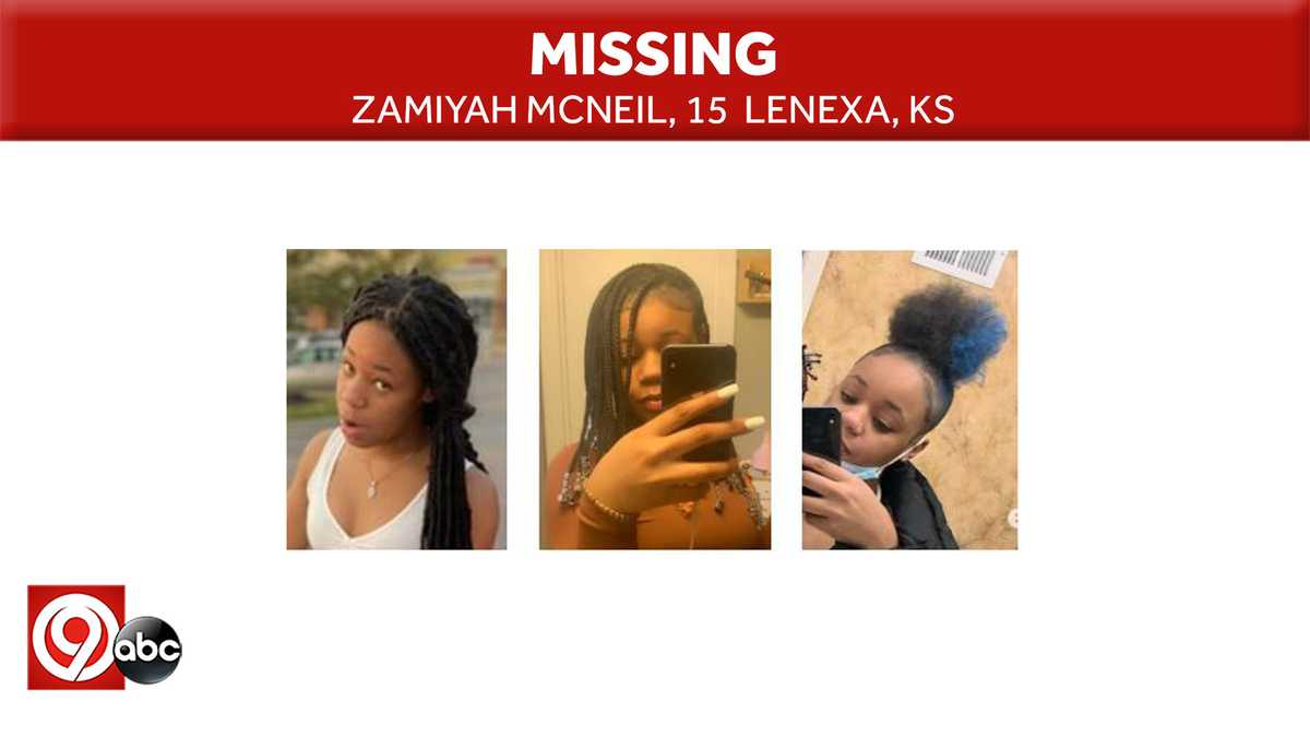 Lenexa, Kansas police ask for help in finding 15-year-old Zamiyah McNeil