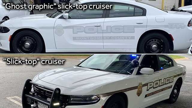 New 'slick-top' police cruisers unveiled in Montgomery County