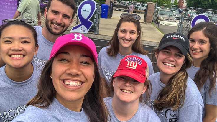 Manchester Nursing Students Give Back at Relay for Life