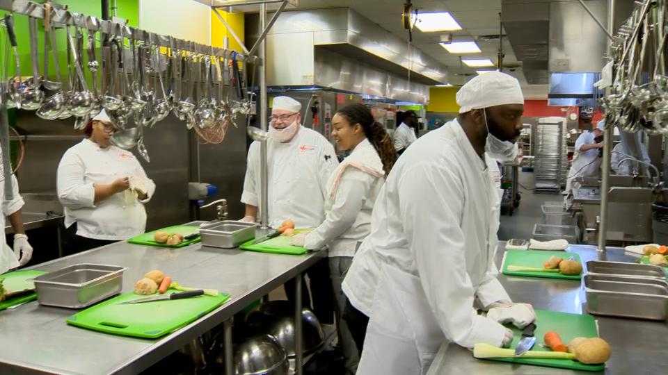 Maryland Food Bank's mission covers food, job training