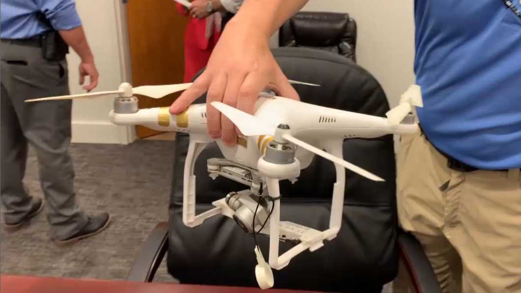 Man accused of flying drone loaded with weed over prison fence pleads ...