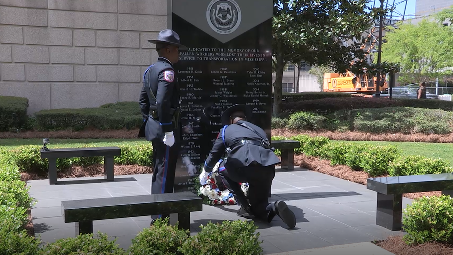 Mississippi Department of Transportation honors fallen MDOT workers