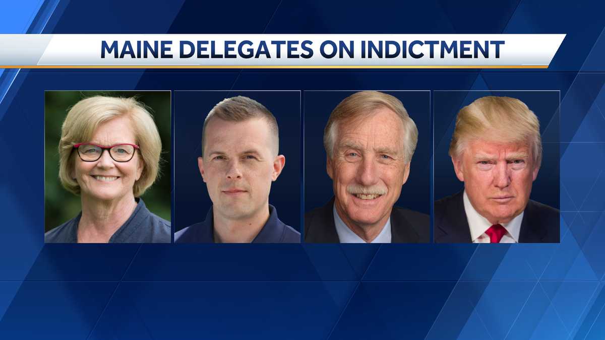 Maine's congressional delegates on Trump indictment: 'let the process ...