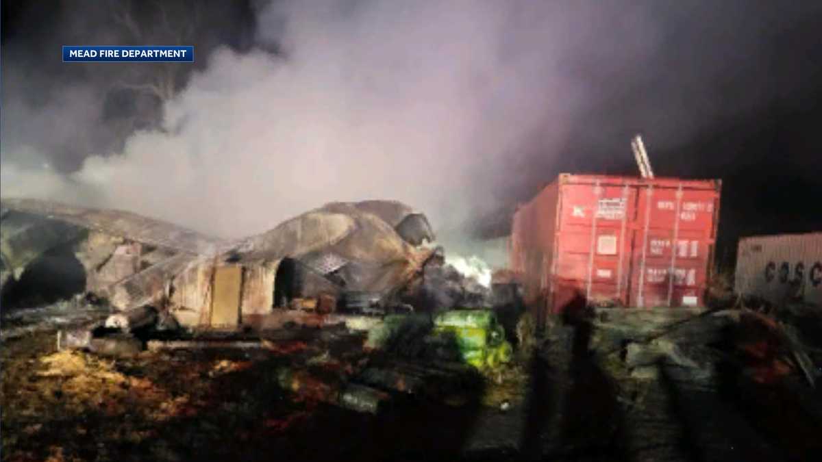 One person injured after structure fire in Nebraska
