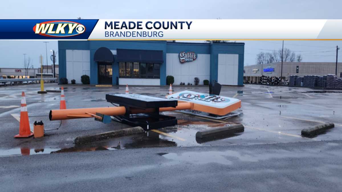 Photos: Damaging winds and large hail hit Indiana and Kentucky