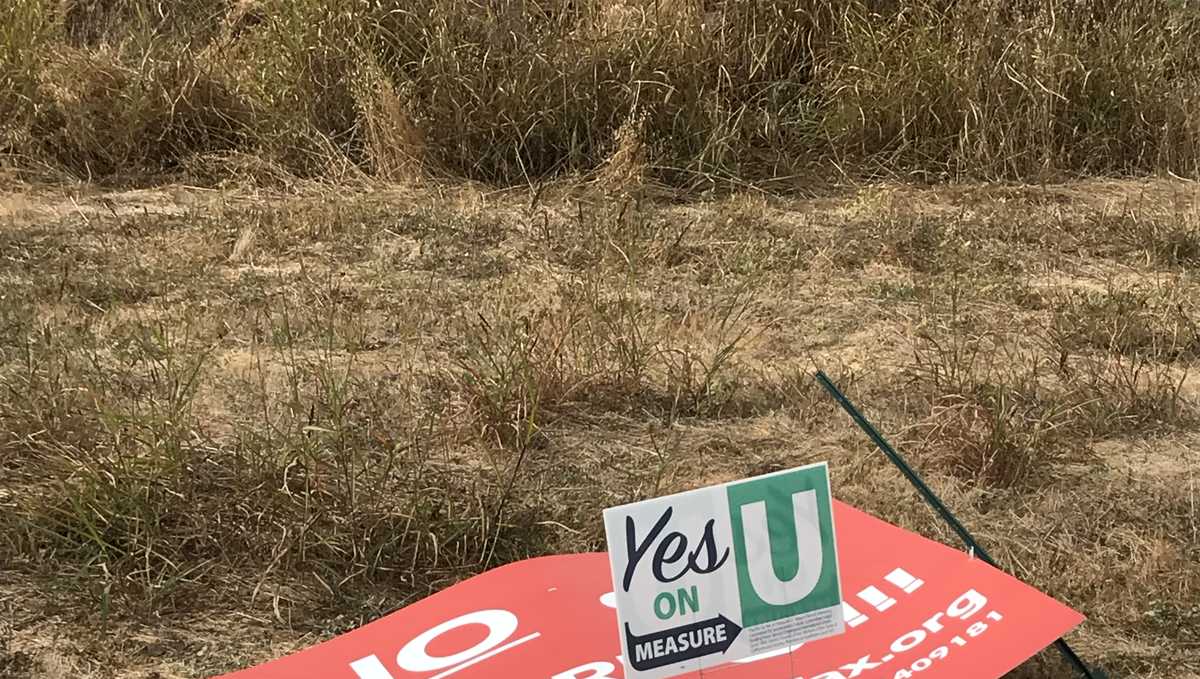 Campaign opposing Measure U says signs are being vandalized
