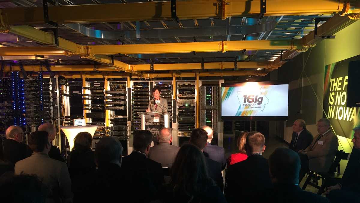 Mediacom unveils 1 gig internet service in Iowa