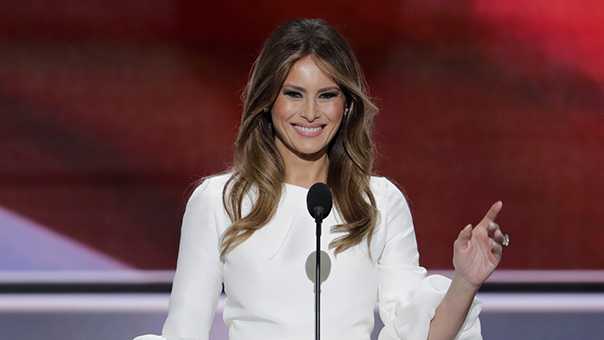 Melania Trump highlights women's empowerment in speech