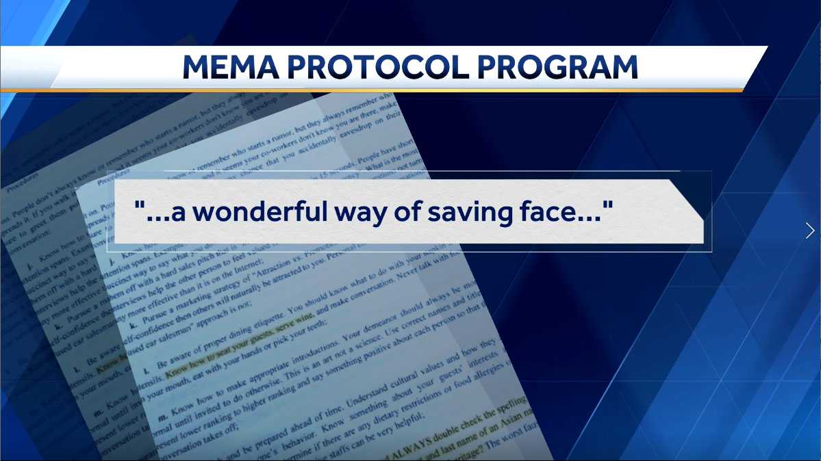 MEMA documents contain questionable racial references