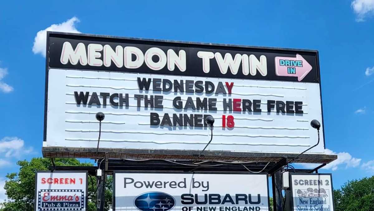 Mendon, Massachusetts, Twin Drive-In hosting Boston Celtics NBA Finals ...