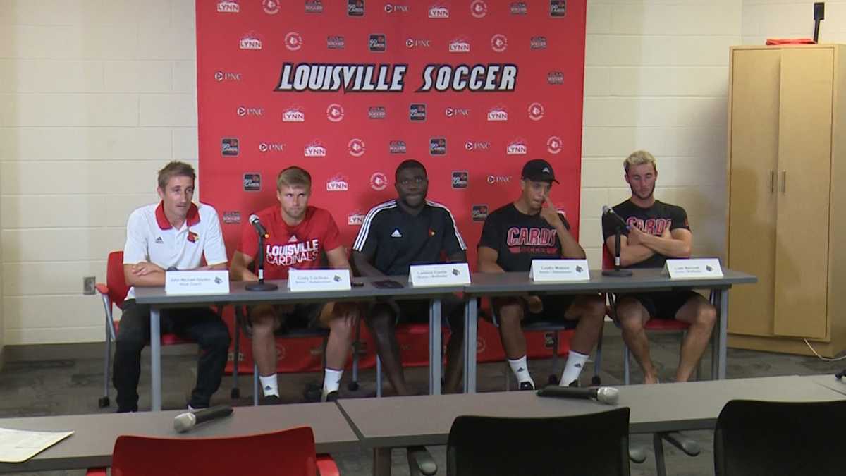 UofL Men's soccer team hosts annual Media Day