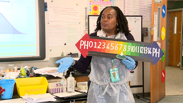 Dr. Yvette Mercer relates her biology lessons to the real-world