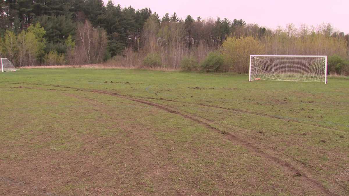 Vehicle damages Merrimack youth soccer field, canceling opening day games