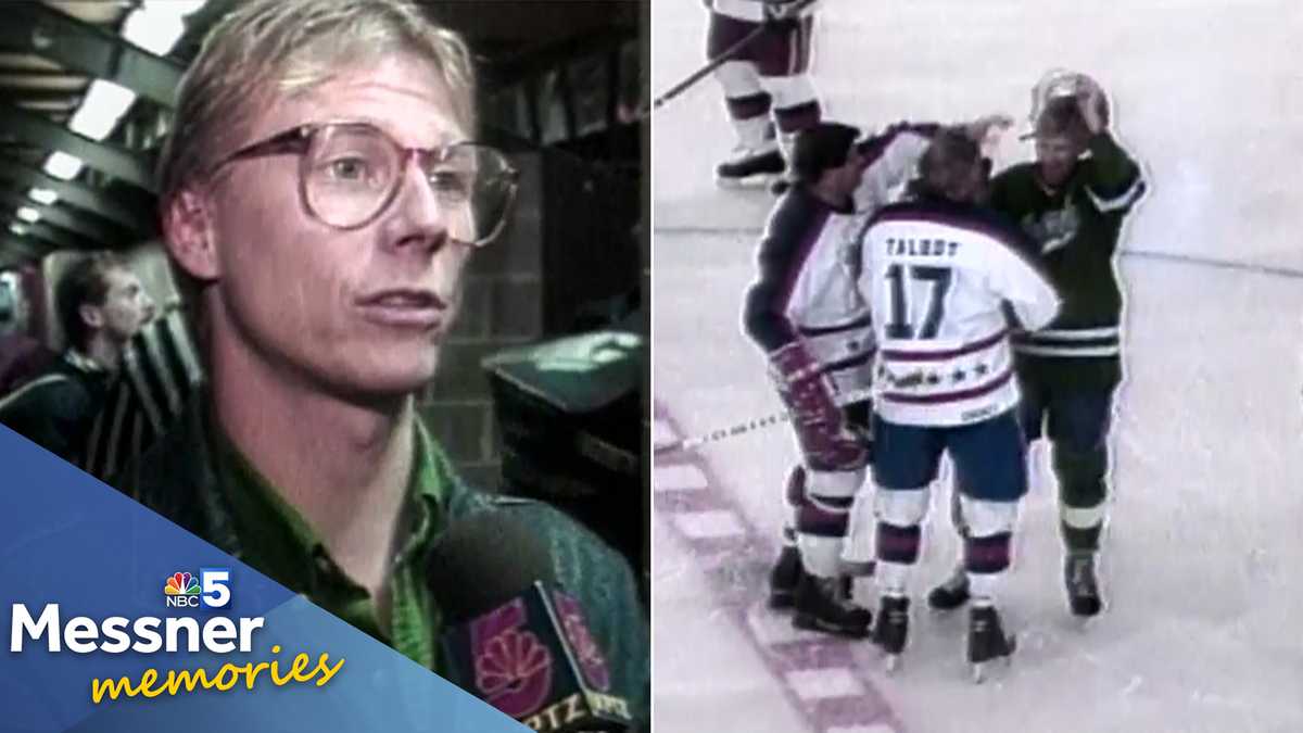 Messner Memories: Tom scores a goal against former NHL stars