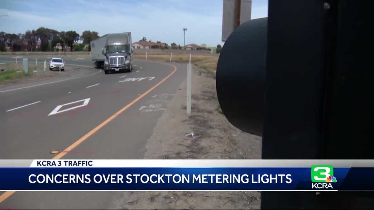 Ramp meters tested in Stockton, but do they help traffic?