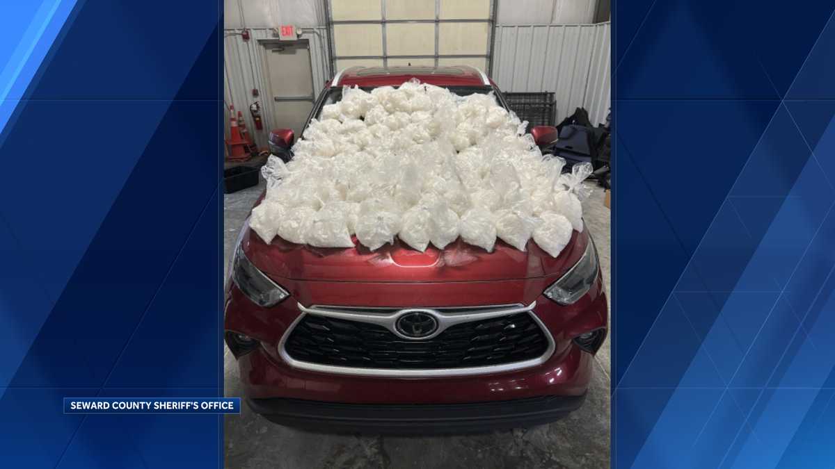 Nebraska authorities discover 200 pounds of methamphetamine
