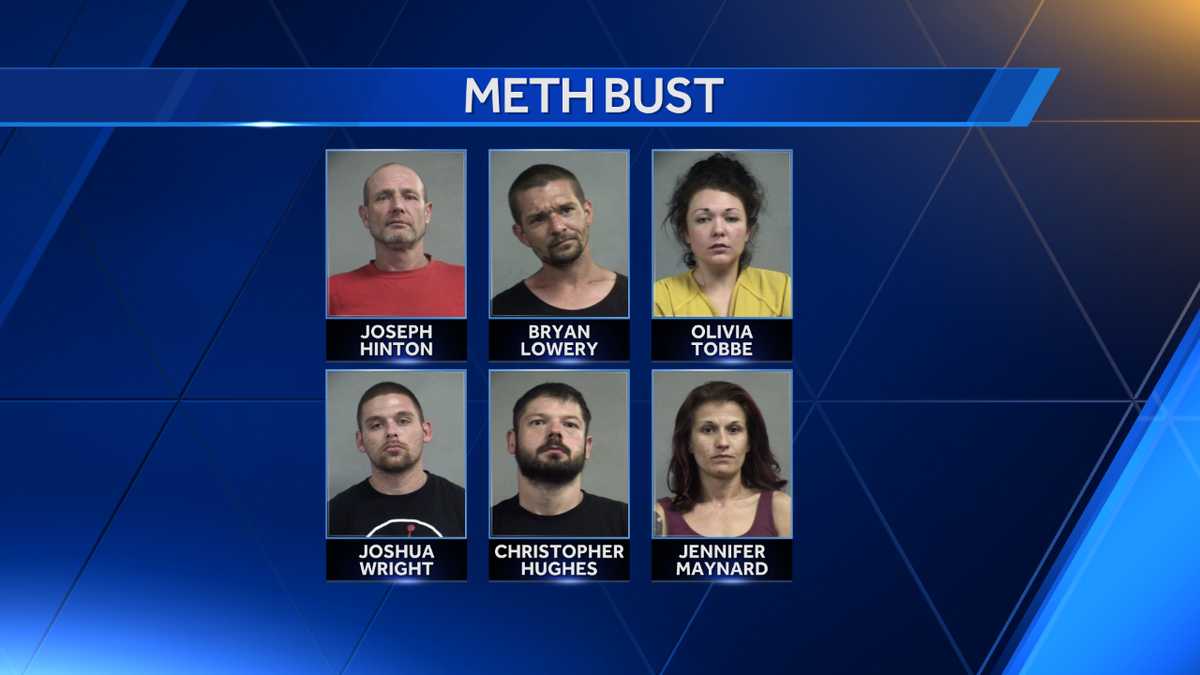 Six People Arrested On Meth Charges In Jeffersontown