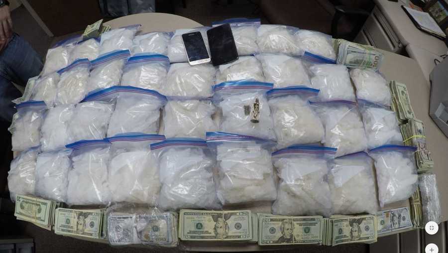35 Pounds Of Meth Seized During Traffic Stop