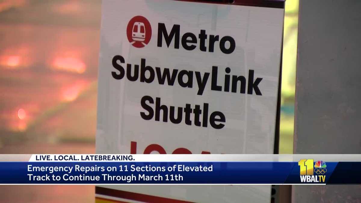 Baltimore's Metro closed due to rails exceeding wear standards